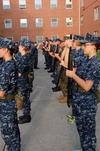 New Student Indoctrination | Naval Reserve Officers Training Corps